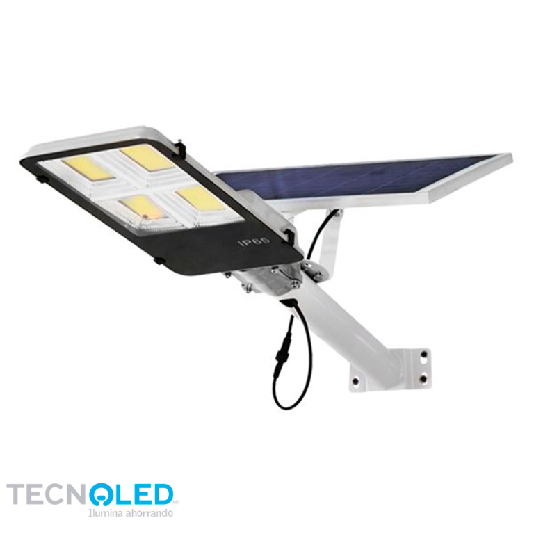 Luminaria Pública Solar Blanco Frío. LZ-STSOLAR-36W-BB – LZ Comercializadora